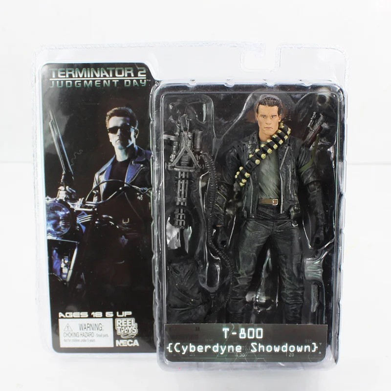 The Terminator T-800 T-1000 Endoskeleton PVC Action Figure Collectible ...