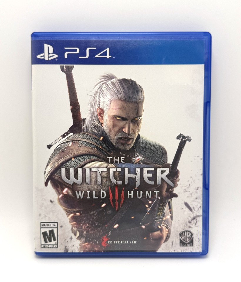 The Witcher 3: Wild Hunt (PlayStation 4) PS4 CIB w/ Map Soundtrack ...