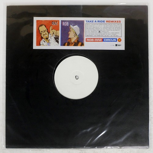 ROB 'N' RAZ CIRCUS TAKE A RIDE (REMIXES) WEA WMSPROM132 EUROPE VINYL 12 ...