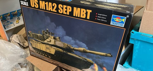 Trumpeter 1/16 Scale US M1A2 SEP MBT Tank Unused Model Kit | eBay UK