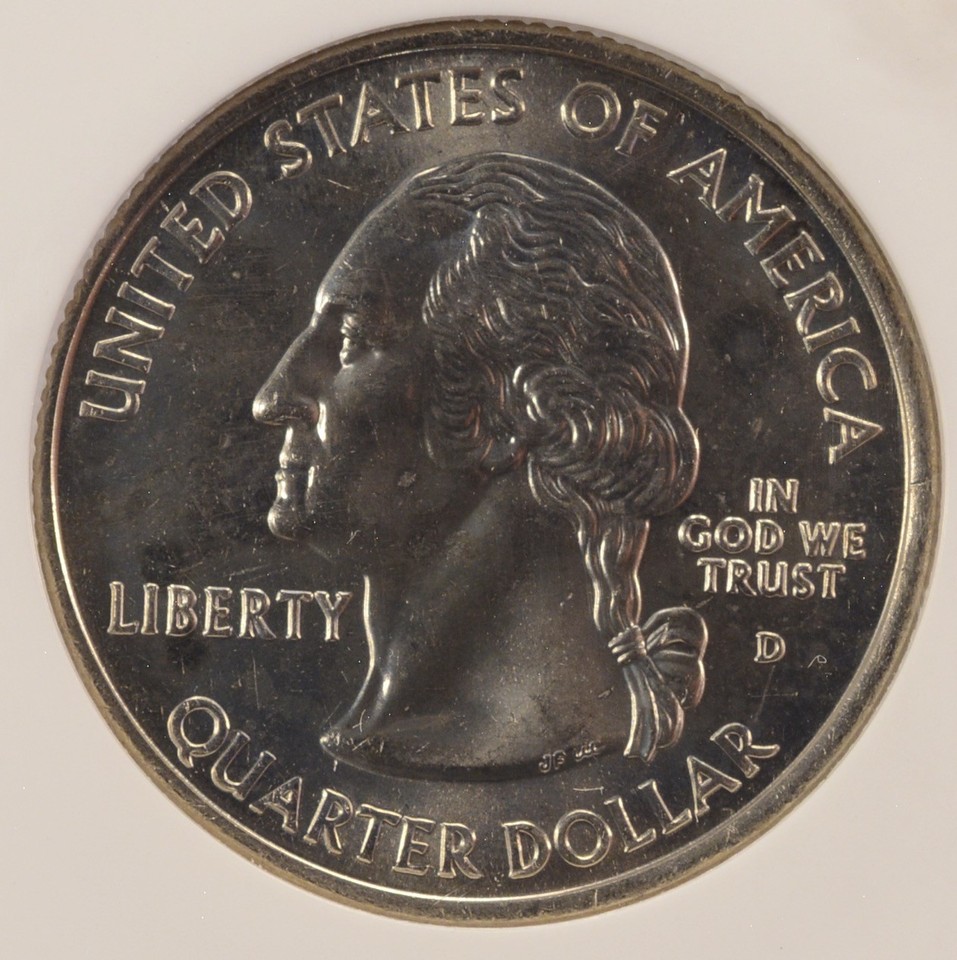 2004-D 25c Wisconsin Quarter Low Leaf Die Variety NGC MS66 | eBay