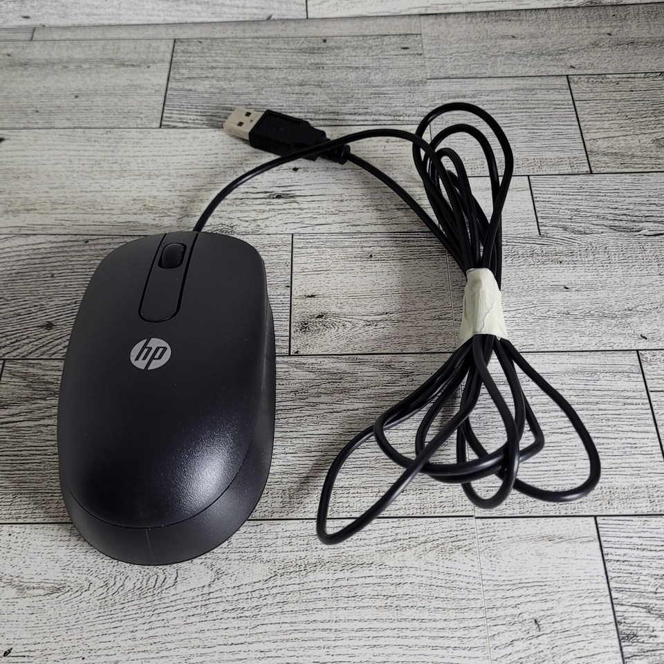 HP 672652-001 USB 2 Button Optical Mouse - Black 645814142074 | eBay