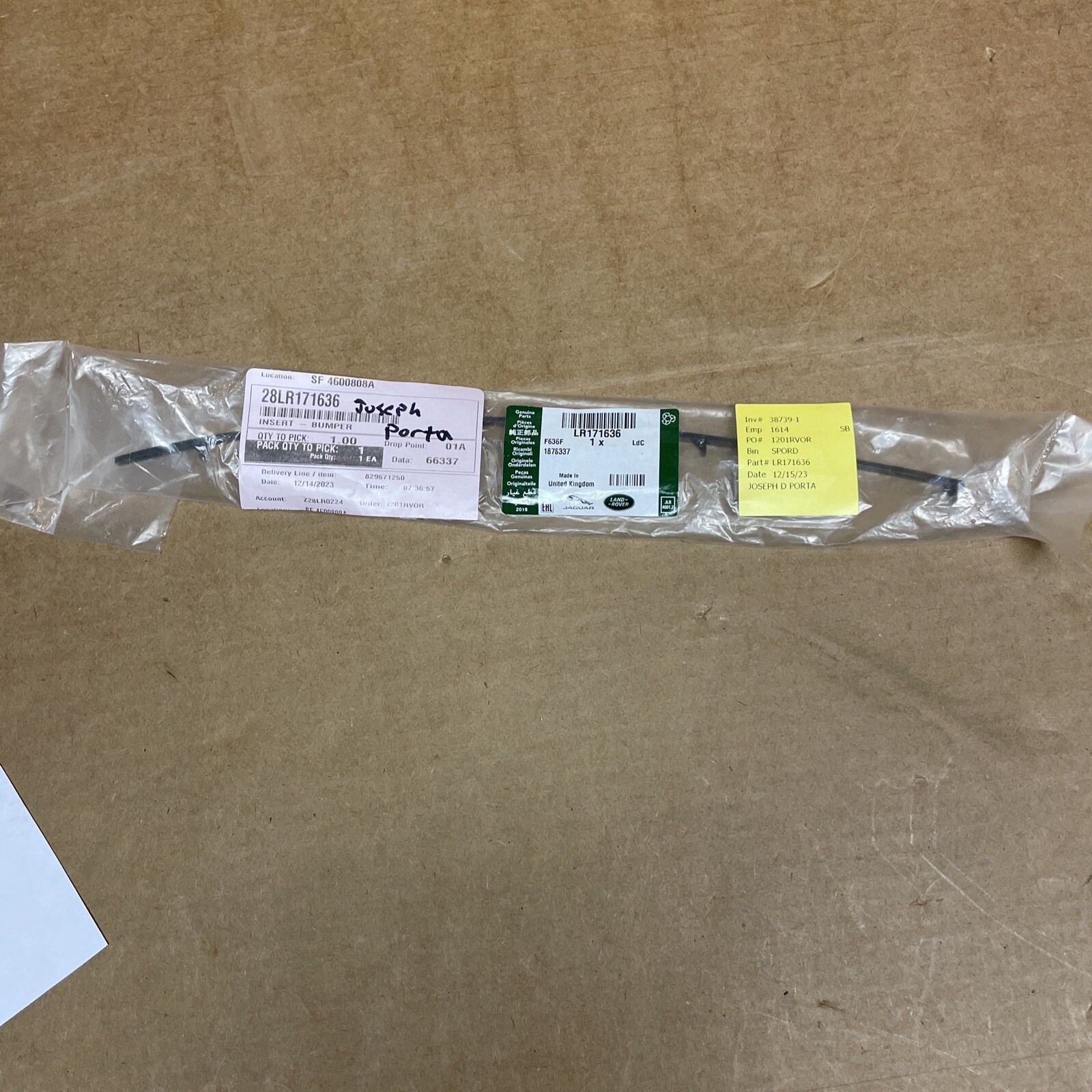 RANGE ROVER SV BUMPER GRILL RETAINER CLIP Lr171636 N8em-17d750-a ...