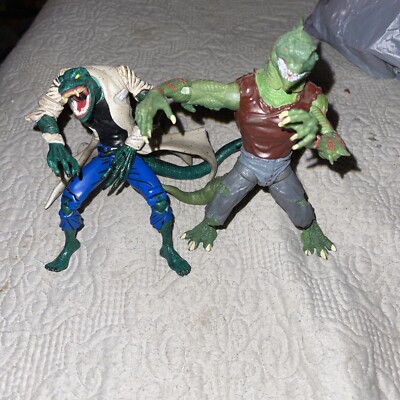 Marvel 7” Spider-Man Lizard Action Figure Toy Biz 1997 Vintage! | eBay