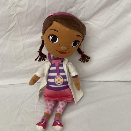 Doc McStuffin Disney Parks Doctor Plush Stuffed Animal Doll Baby Toy 16 ...