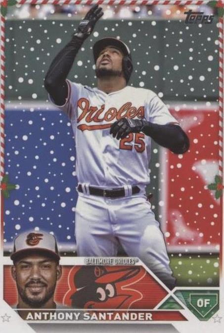 2023 Topps Holiday - Anthony Santander #H67 for sale online | eBay