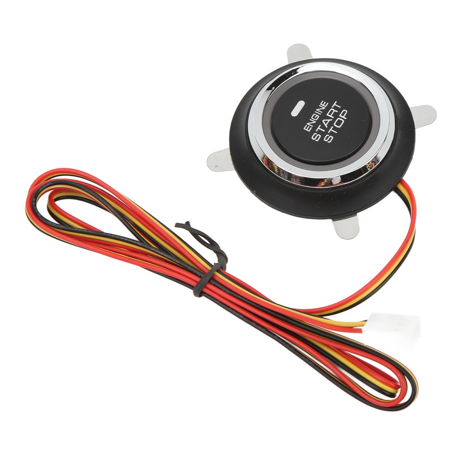 Car Push-Start Ignition Kit Smart Engine Start Stop Button Keyless Go ...