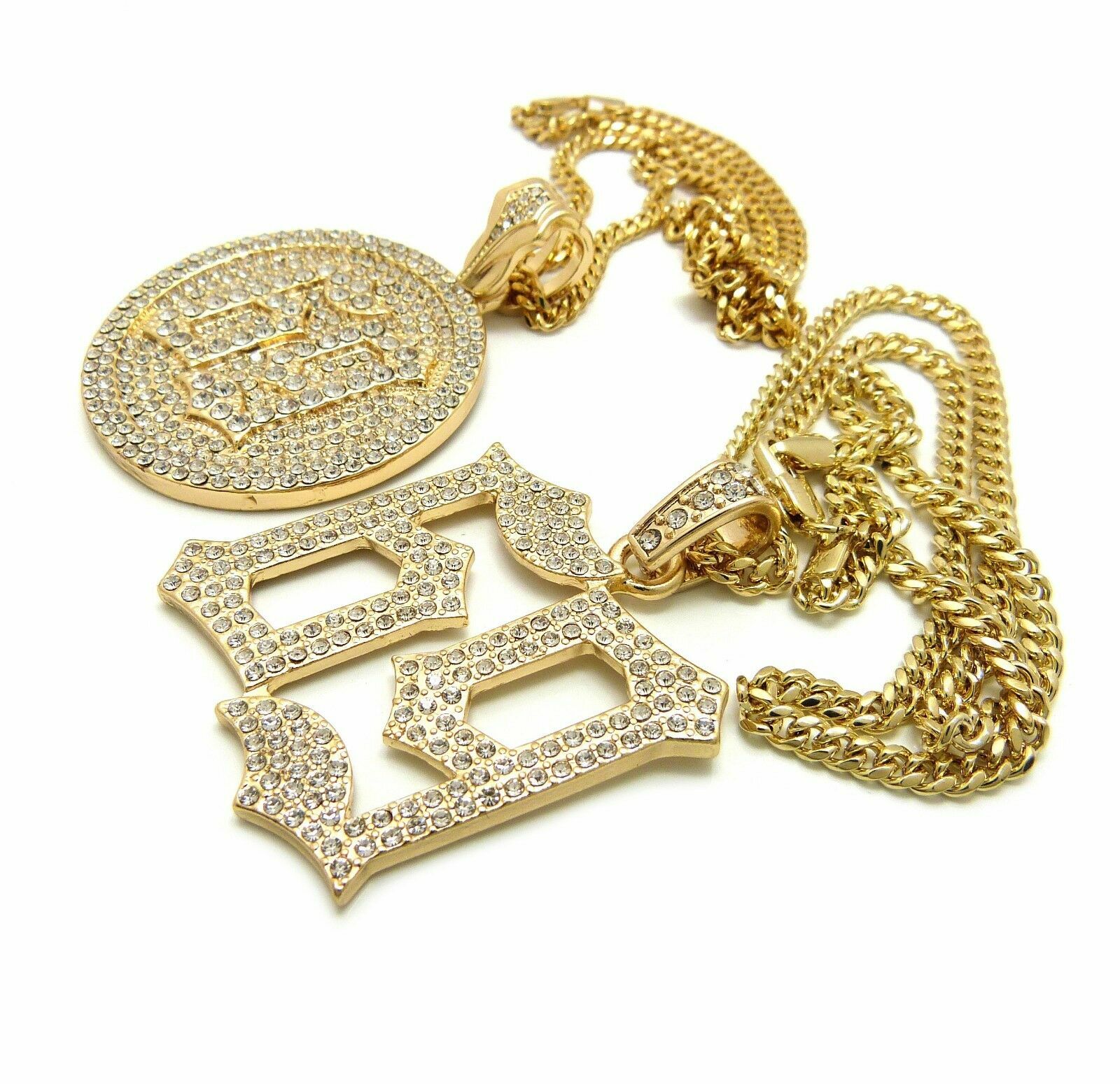 Hip Hop Iced TEKASHI69 Inspired 69 Pendant & 20" 24" Cuban Chain 2 ...