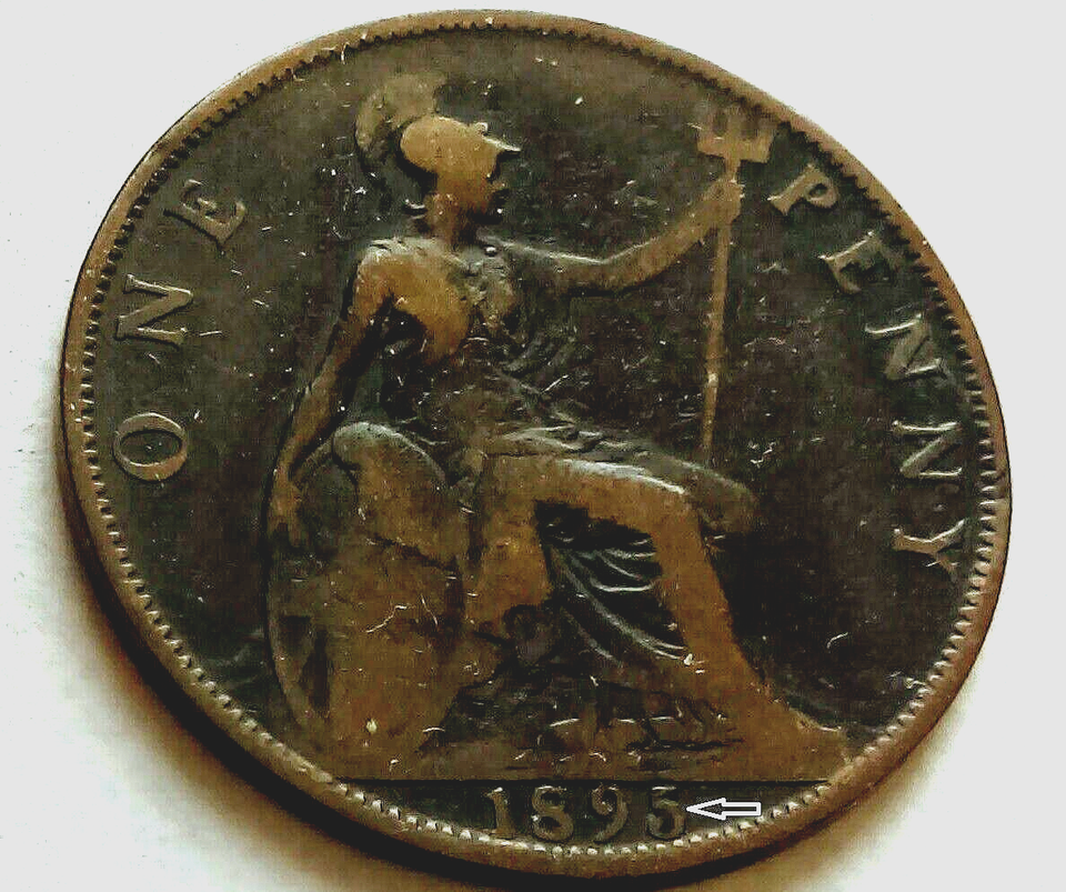 QUEEN VICTORIA OLD ONE PENNY 1895 COIN X 1 | eBay UK