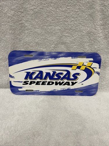 Kansas Speedway auto tag plastic new #25 RARE | eBay