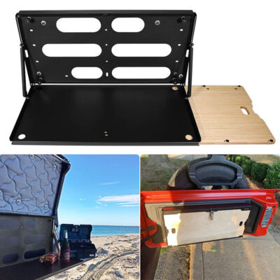 Drop Down Tailgate Table for 2007-2023 Jeep Wrangler JK JKU JL JLU JT ...