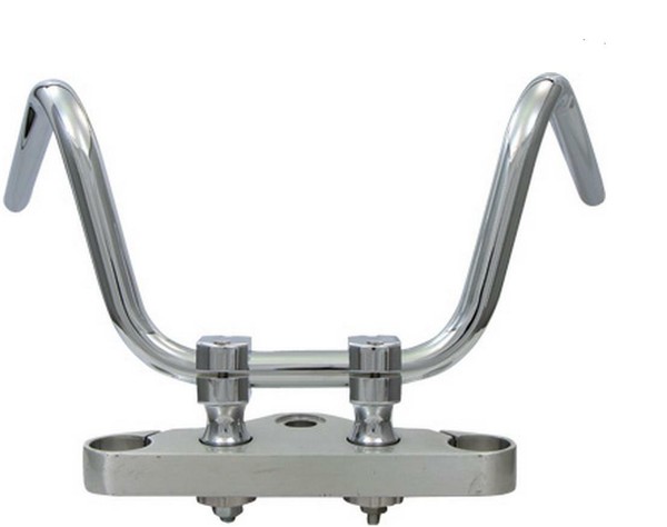 West-Eagle Motorcycle Products - 0770 - 1in. Narrow Chopper Handlebar ...