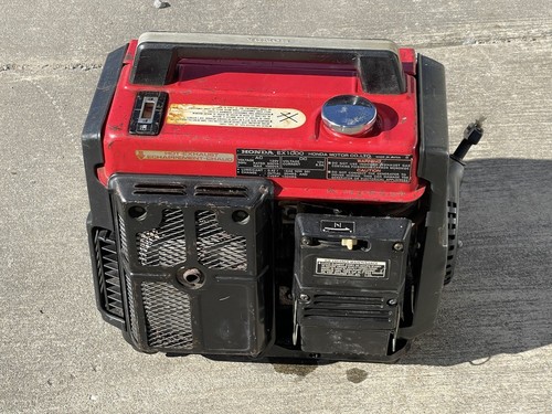 HONDA EX1000 120V 8.3A 97cc 1000W PORTABLE AC/DC GAS POWERED ELECTRIC GENERATOR | eBay