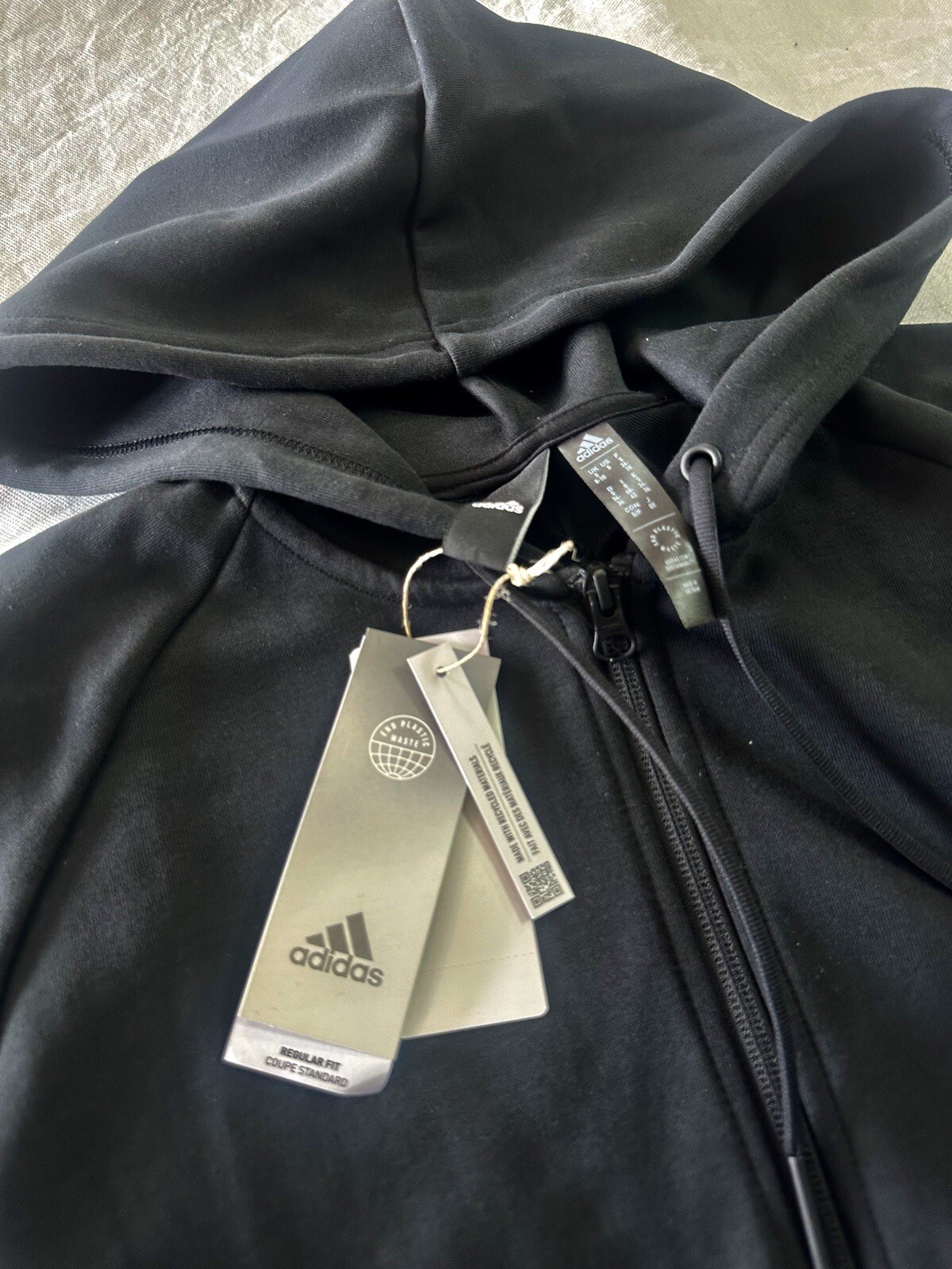 New adidas Sportswear Future Icons 3-Stripes FZ Hooded Track Top H57287 ...