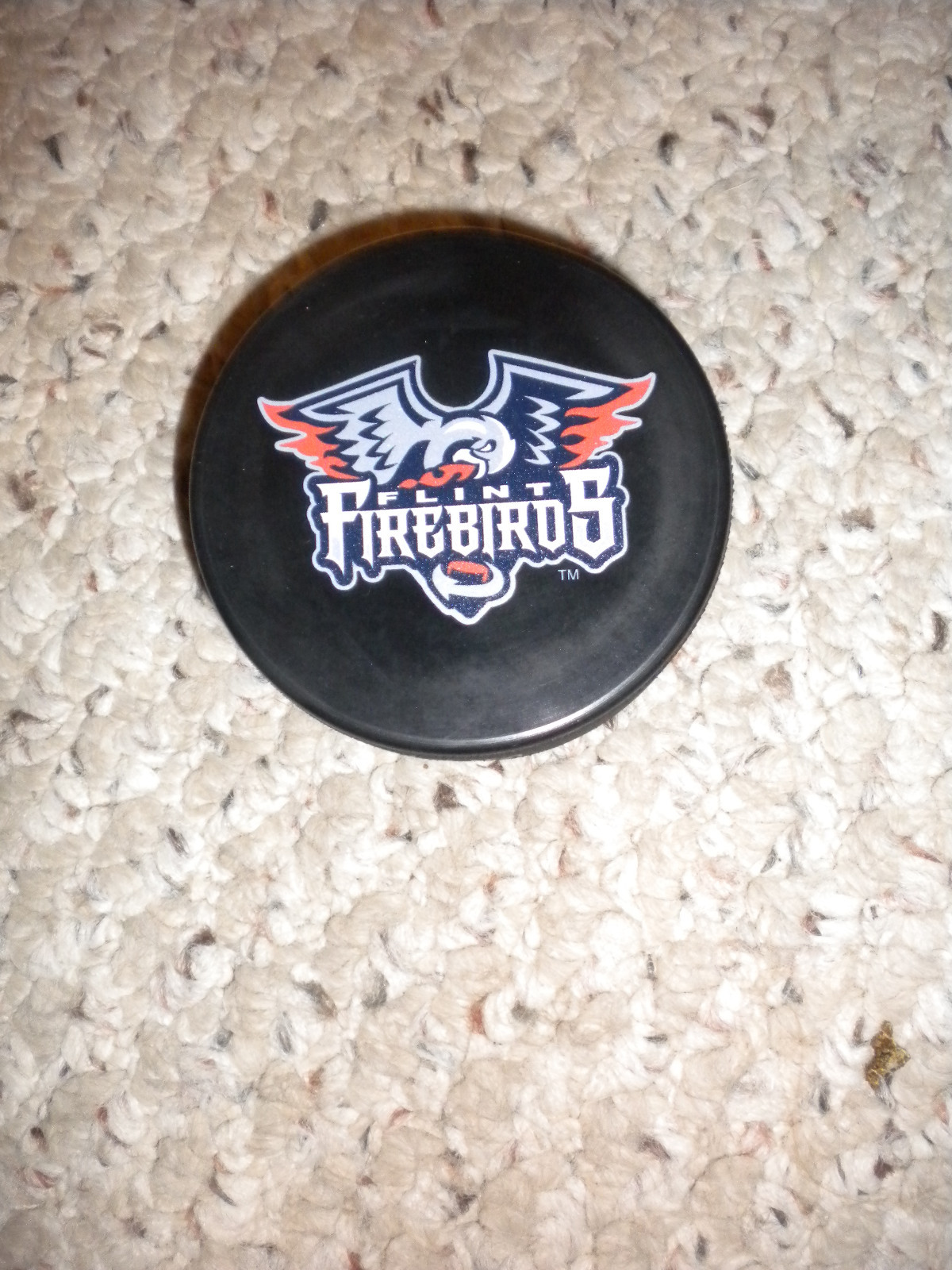 OHL CHL FLINT FIREBIRDS HOCKEY PUCK BOTTLE OPENER | eBay