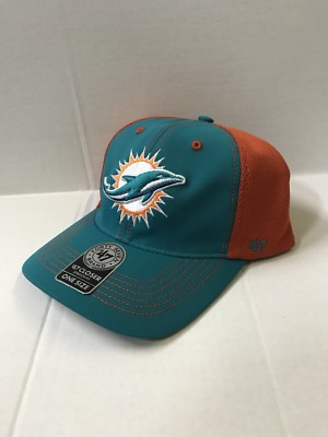 Miami Dolphins NFL Men's '47 Draft Day Closer Stretch Fit Hat, One Size ...