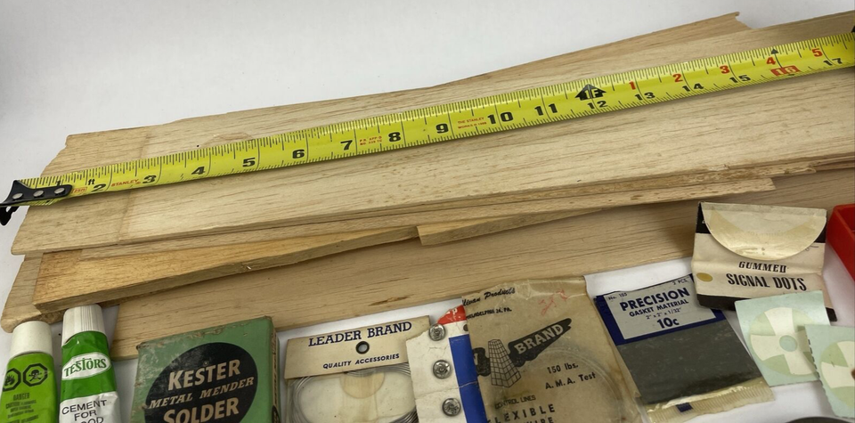 Huge Lot of RC Balsa Wood Airplane Construction Tool Clamp Hemmer ...