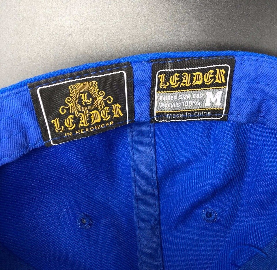 LA Los Angeles Leader Headwear Fitted Hat Cap Size Medium 100% Acrylic ...