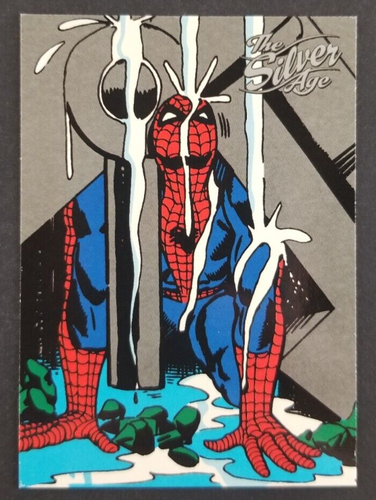 Spiderman 1998 Silver Age Skybox Marvel Card #56 (NM) | eBay