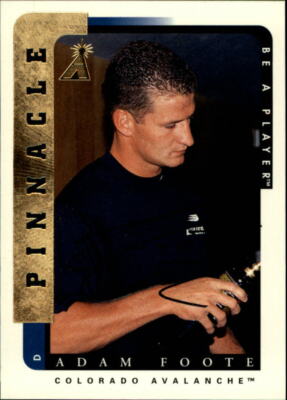 1996-97 Be A Player Autographs #196 Adam Foote - NM-MT | eBay