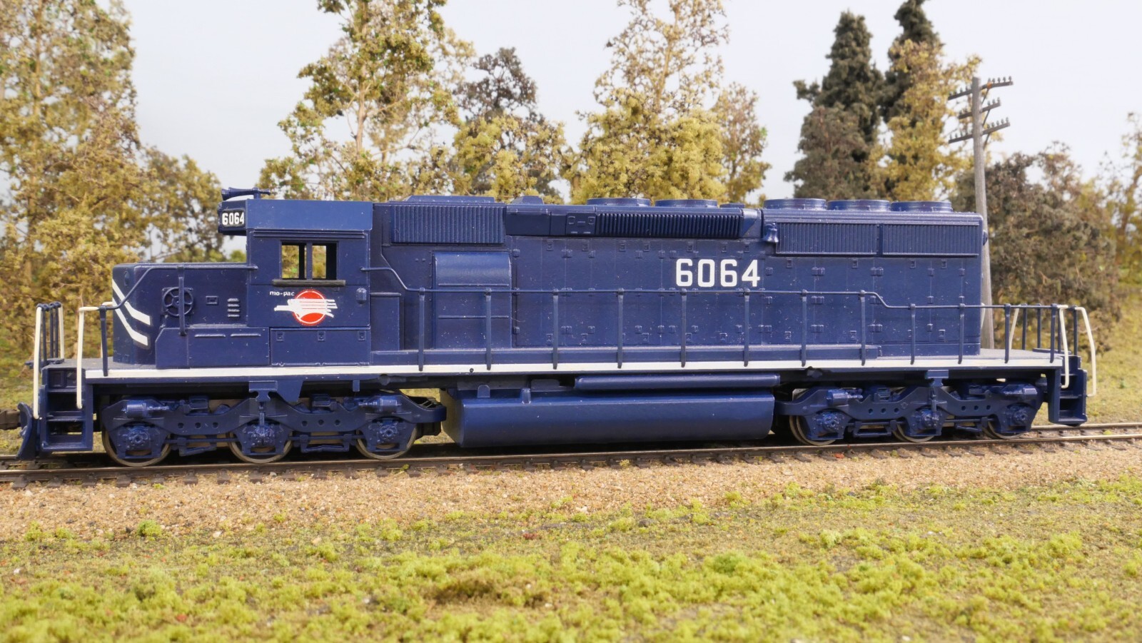 Missouri Pacific / MP Athearn HO Custom SD40-2- Vintage DC Model -See Descrp. | eBay