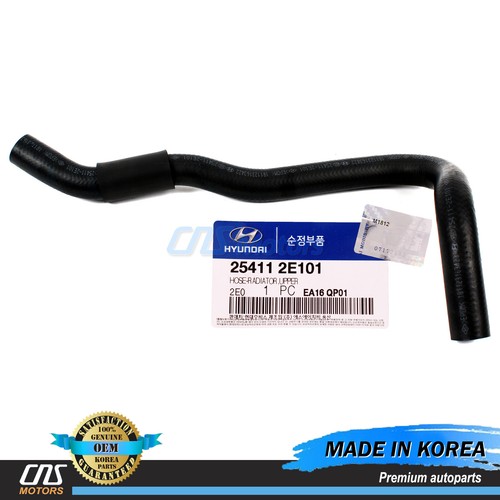 254112E101 GENUINE Radiator Hose Upper for 2.0L Tucson 05-09 Sportage ...