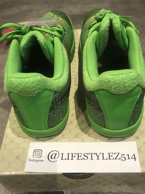 Size 10 - Nike Mamba Rage Grinch 2018 for sale online | eBay
