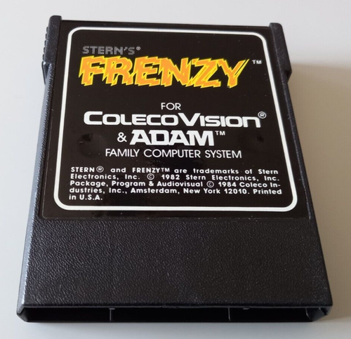 Cartouche de jeu "Frenzy" pour COLECOVISION en loose version PAL (n ...