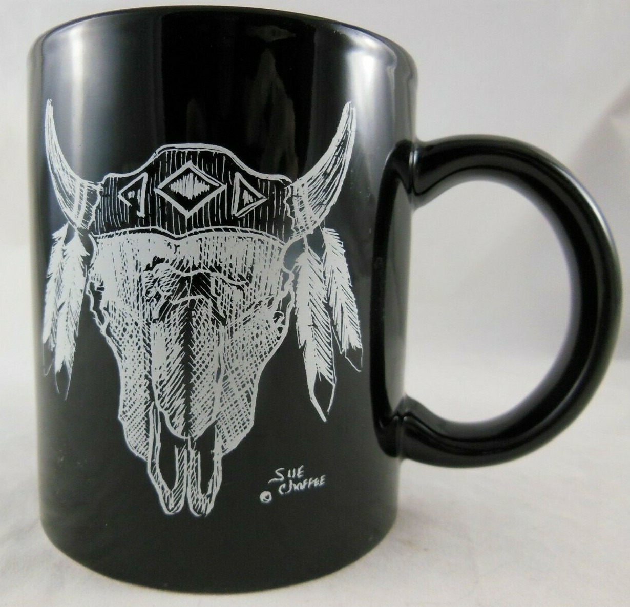 Sue Chaffee Originals Buffalo Coffee Cup Mug Rare Vintage Hard to Find ...