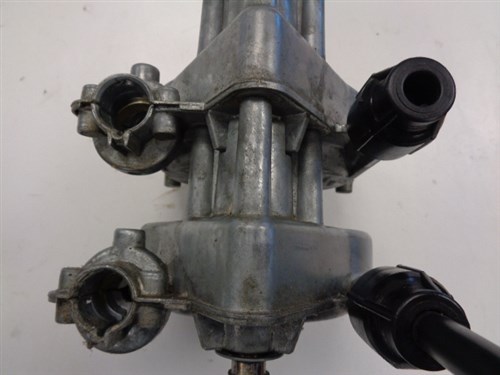 TELEFLEX SAFE-T-SYSTEM DUAL STEERING HELM WITH HOSE & CAPS MARINE BOAT ...