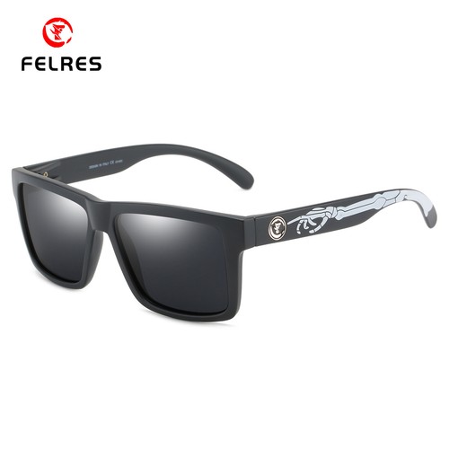 FELRES Men Polarized Square Sunglasses Outdoor Driving Fishing Sport ...