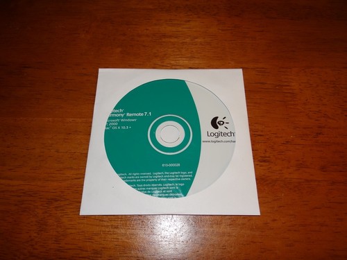 2006 Logitech Harmony Remote Control 7.1 Driver Disc CD Software ...