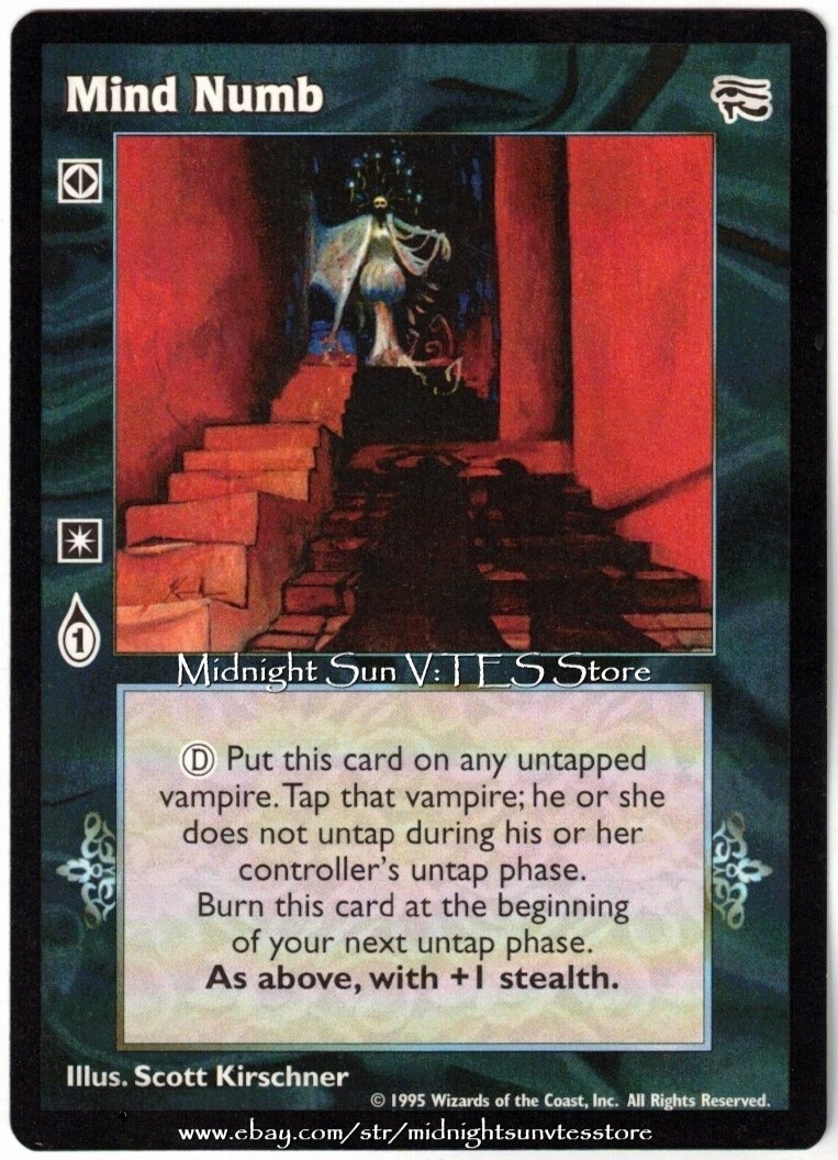 Mind Numb Ancient Hearts V:TES VTES Vampire CCG | eBay