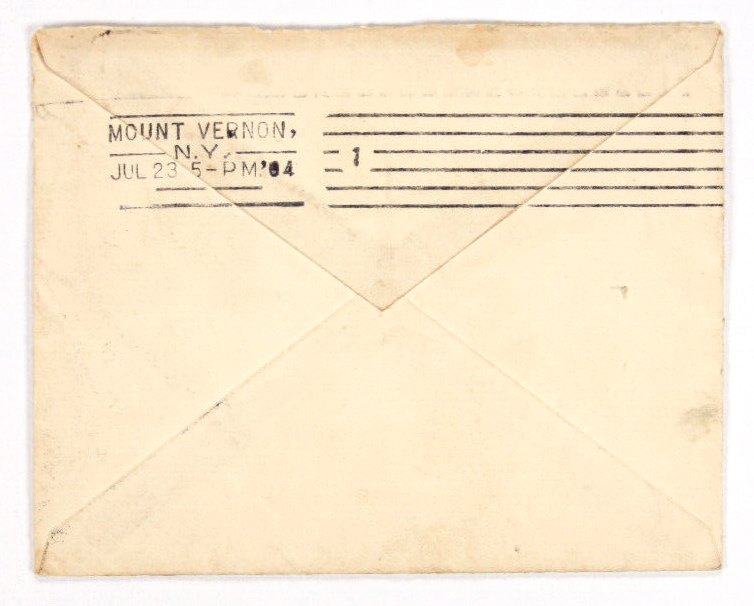 Wilton, CT. 1904 R.F.D. Cancel ties 2c on cover to Mt. Vernon, NY. with ...