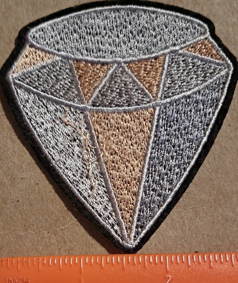 Diamond embroidered Iron on patch | eBay