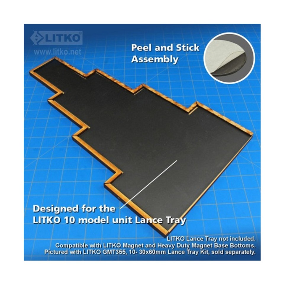 Litko Movement Tra Lance Formation Tray Flex-Steel Insert - 10 Figures, 3 New | eBay