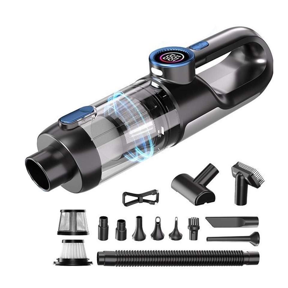 Cordless Car Vacuum Portable Car Vacuum Inflator Function Blower ...