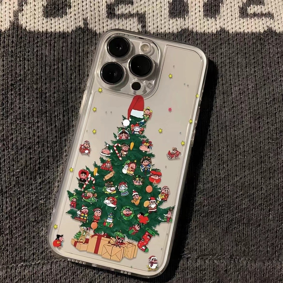 Christmas Tree Cartoon Soft Phone Case For iPhone 16 15 14 13 12 11 | eBay