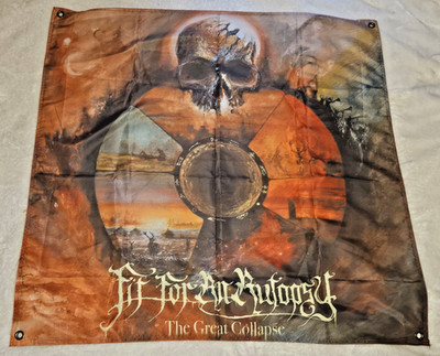 Fit For An Autopsy The Great Collapse Wall Flag Banner Hanging 39x41 | eBay