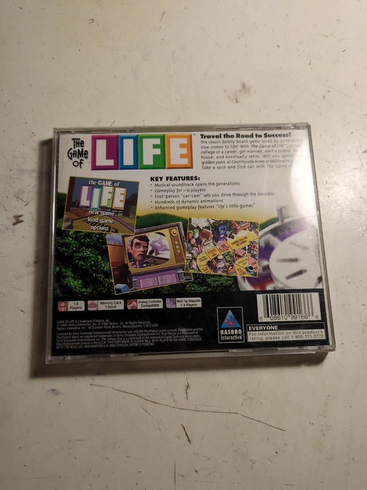 The Game of Life - PlayStation Game | eBay
