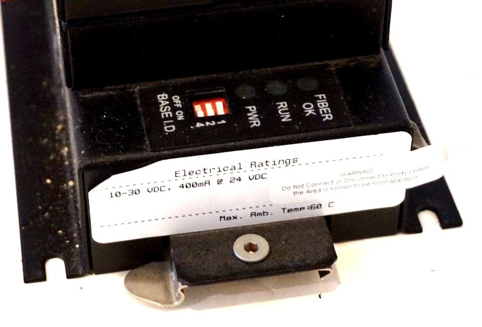 HORNER ELECTRIC HE800F0X104C BASE MODULE W/ MIX211, DAC002 ANALOG ...