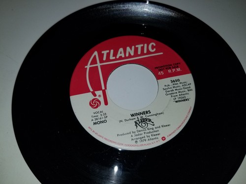 KLEEER Winners ATLANTIC 3650 PROMO VINYL 7" RECORD | eBay