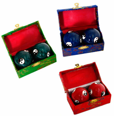 Chinese Boading Balls JapanBargain Health Exercise Chrome Massage ...