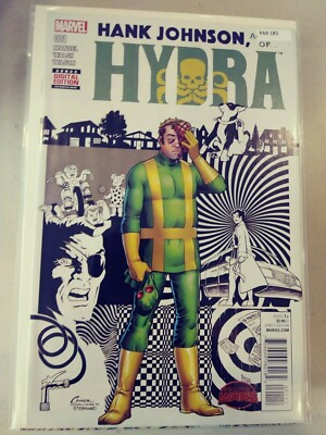 Hank Johnson: Agent of Hydra #1 2015 High Grade 9.2 Marvel Comic Book ...