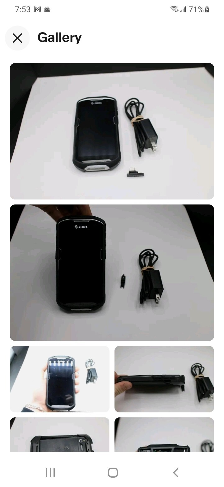 Zebra TC56-Handheld Computer Barcode Scanner-AS IS Locked Google ...