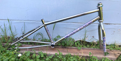 ELF Mini Jr BMX Bike Steel Chromoly Rare Old School! Chrome | eBay