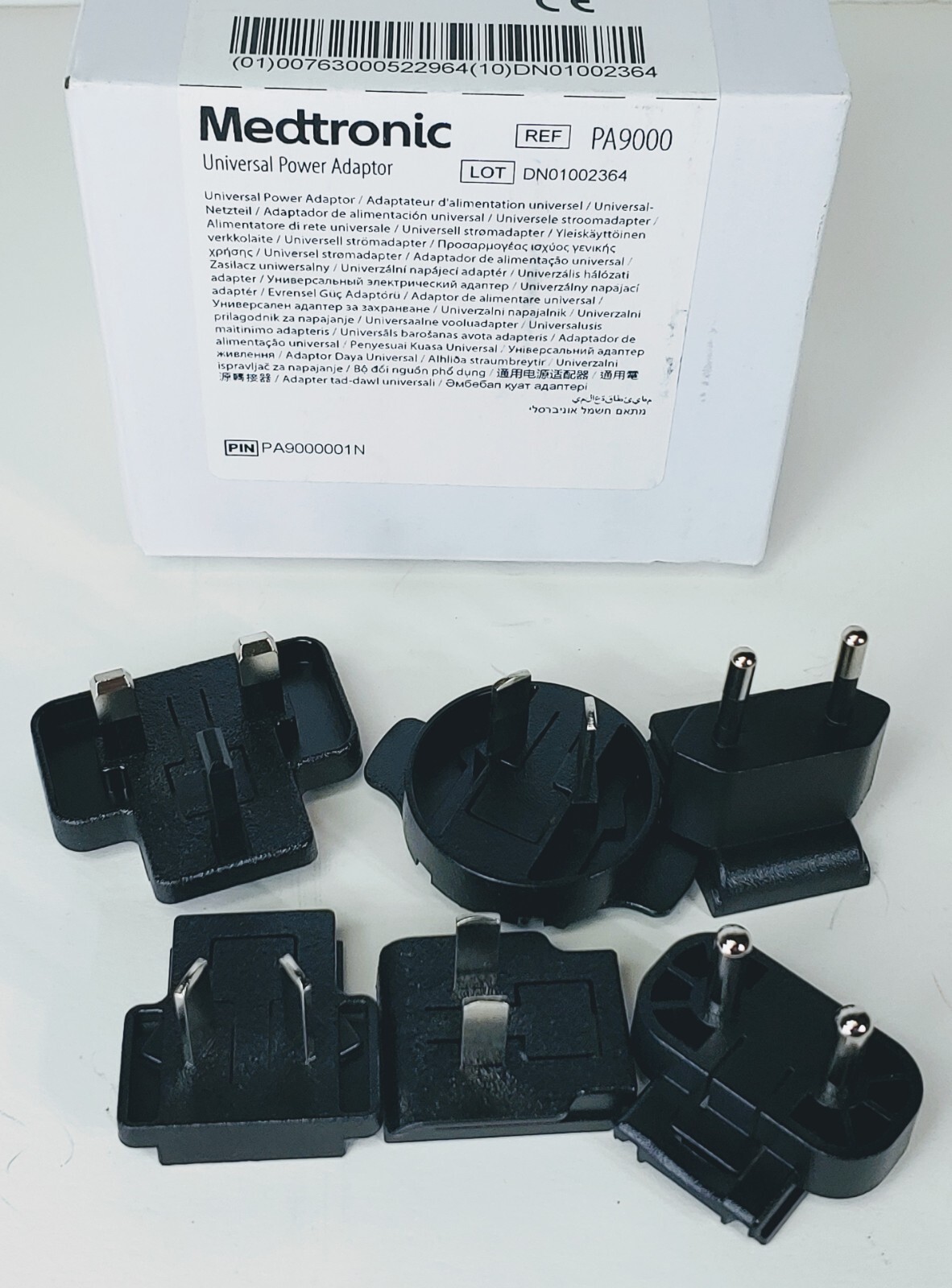 Lot of 6 Medtronic Universal Power Adapter Attachments Only Ref #PA9000 ...