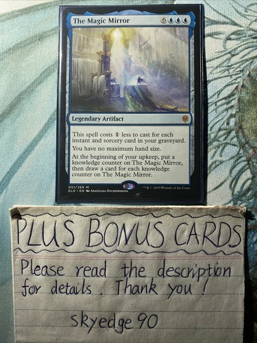 The Magic Mirror - NM - ELD - Card Draws - Infinite Hand Size - MTG ...