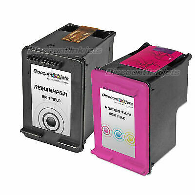 DI 1Black 1TriColor Ink Cartridge for HP 60XL HP Deskjet D1663 F2483 ...