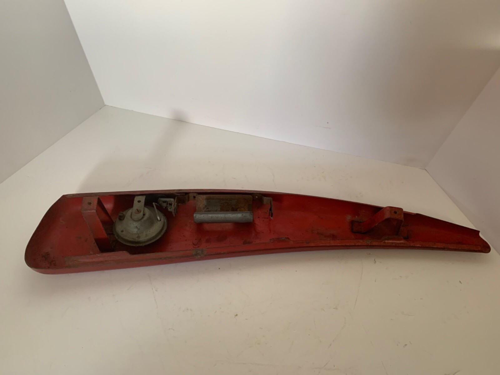 Vintage Bicycle Tank half with horn | eBay